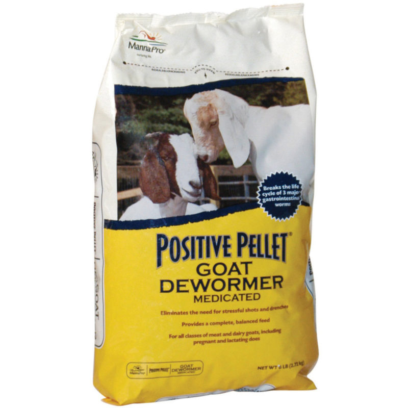 Positive Pellet Goat Dewormer w/ Rumatel 6lb - Alliance Animal Care