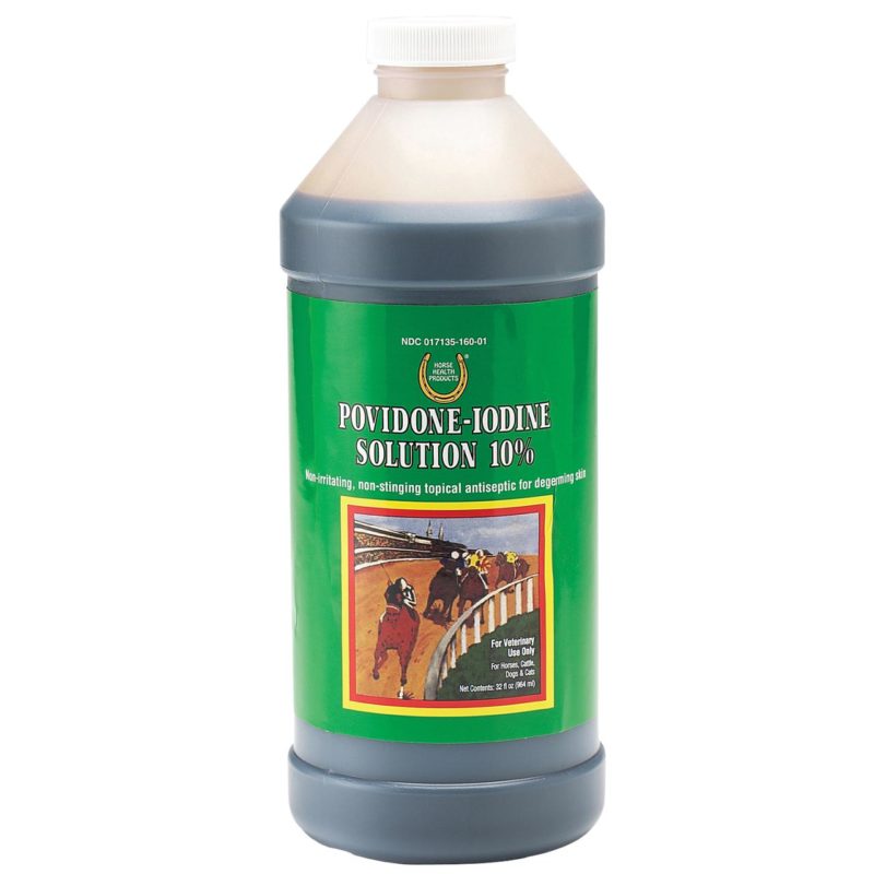 Povidone-Iodine Solution 10% 32 oz - Alliance Animal Care