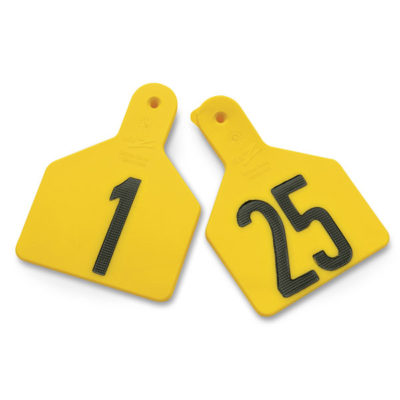 Z-TAG CALF LASER YELLOW 1-25 - Alliance Animal Care
